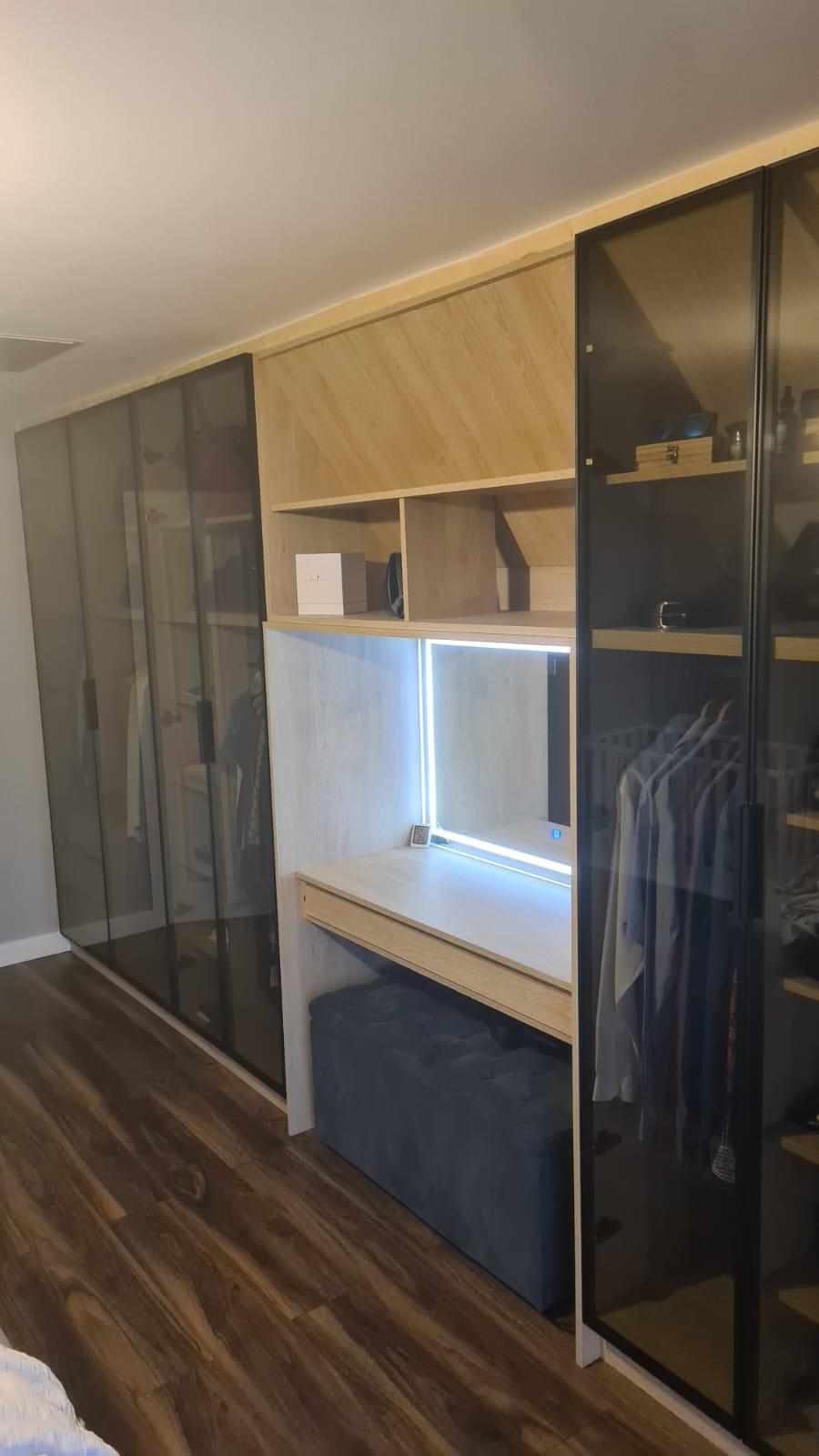 Bespoke Fitted Wardrobe Project in London - KTS WOODART